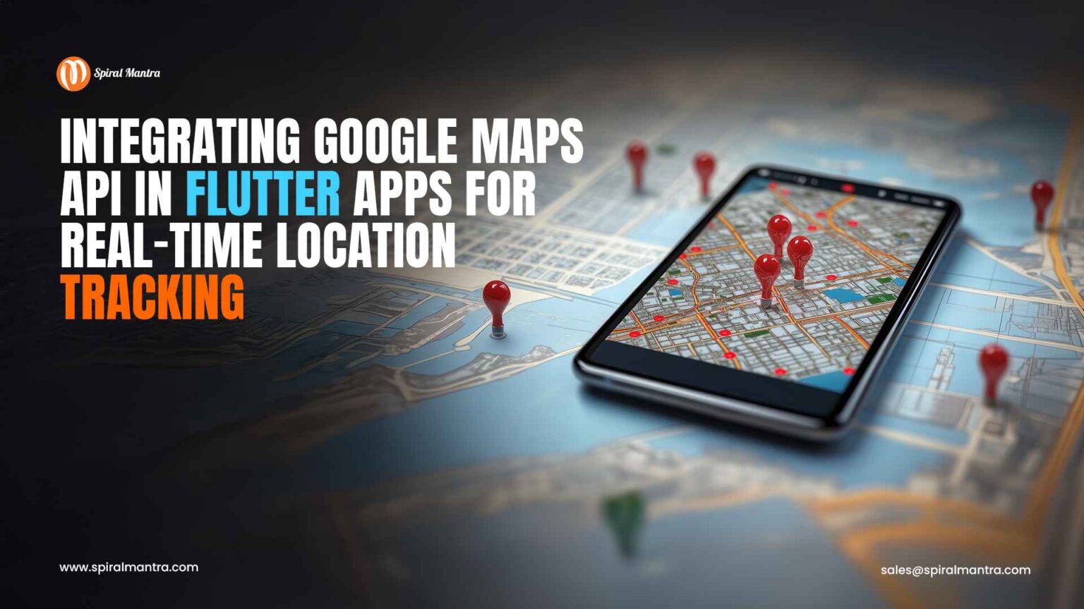 Integrating Google Maps API in Flutter Apps for Real-Time Location Tracking