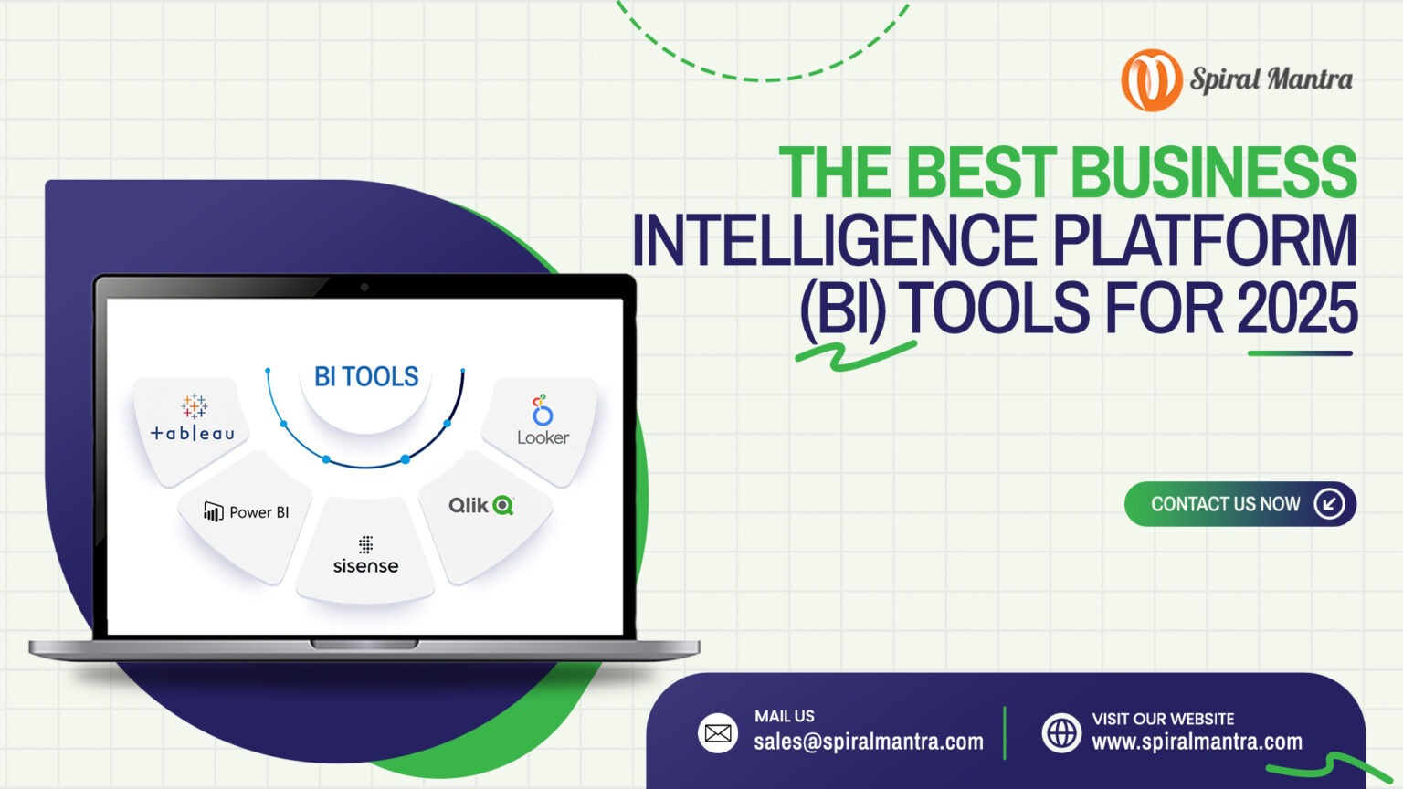 Best Business Intelligence Platform (BI) Tools for 2025 | Spiral Mantra